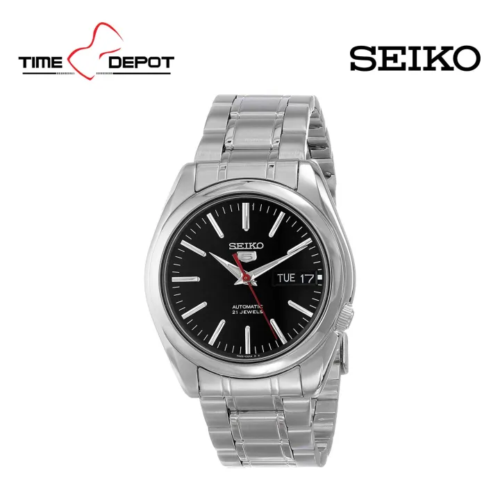 Seiko 5 SNKL45K1 Automatic Silver Stainless Steel Strap Watch For Men ...
