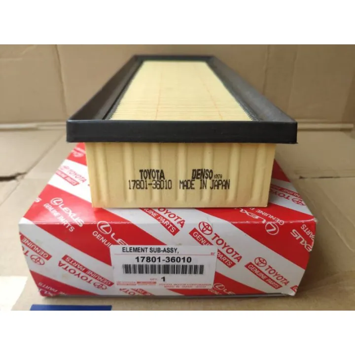 TOYOTA ALPHARD VELLFIRE 2.5 AYH30 2AR-FX2 ENGINE 17801-36010 AIR FILTER ...
