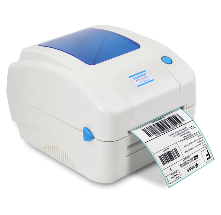 Waybill Printer DT-420B A6 Size Label Barcode Thermal Printer Shipping ...