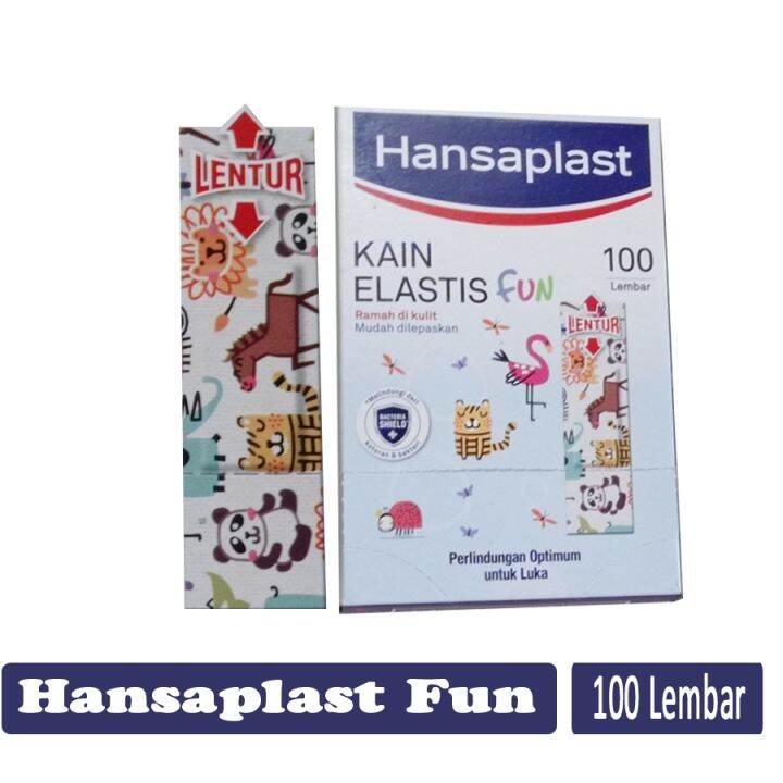 HANSAPLAST FUN KARAKTER 100 LEMBAR KAIN ELASTIS | Lazada Indonesia HANSAPLAST FUN KARAKTER 100 LEMBAR KAIN ELASTIS | Lazada Indonesia