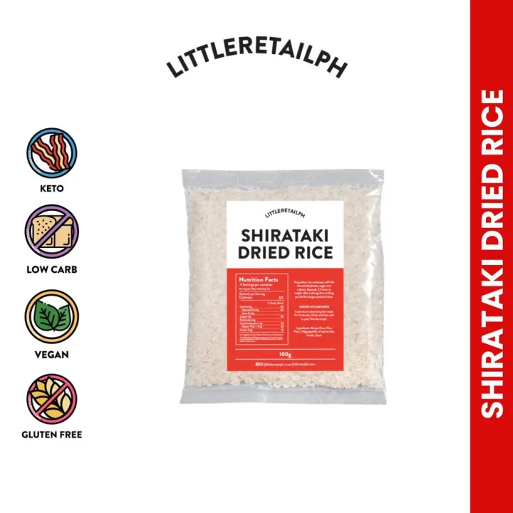 Dry Dried Shirataki Rice Konjac KetoLow Carb Approved♔ | Lazada PH