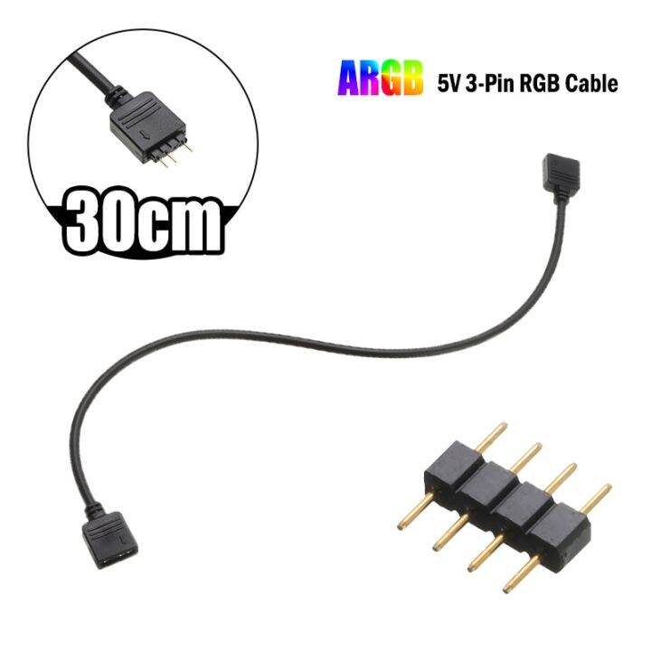 12V 4pin 5V สาย3pin Rgb Extension Adapter สำหรับ Pc Led Light Strip ... 12V 4pin 5V สาย3pin Rgb Extension Adapter สำหรับ Pc Led Light Strip ...