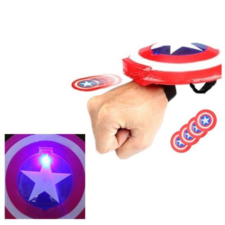 Spider-Man gloves wrist launcher Captain America shield Iron Man Batman ...
