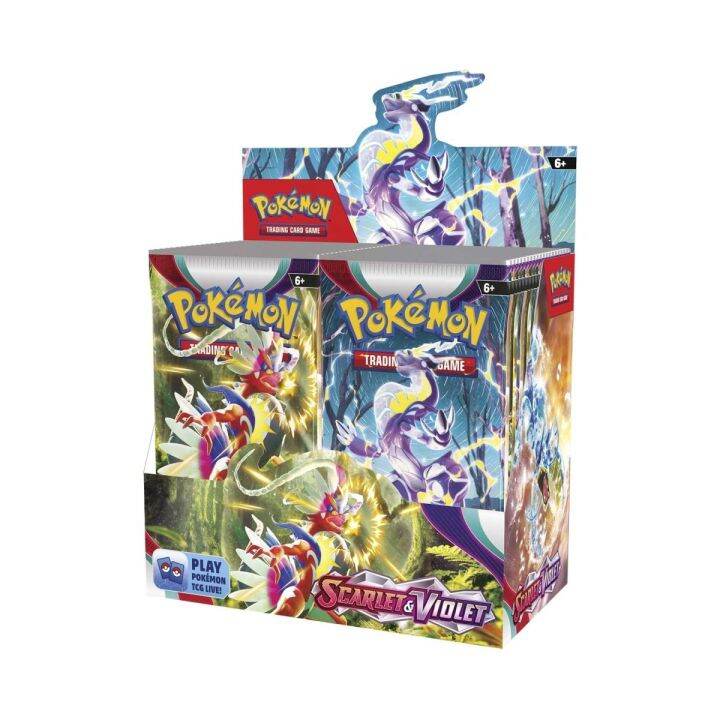 Pokémon TCG: Scarlet & Violet Booster Display (36 Packs)Pikachu Cards ...