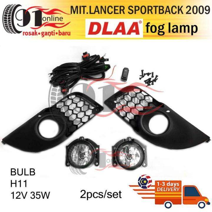 Mitsubishi Lancer Sportback 2009 DLAA Fog Lamp (MB382) | Lazada