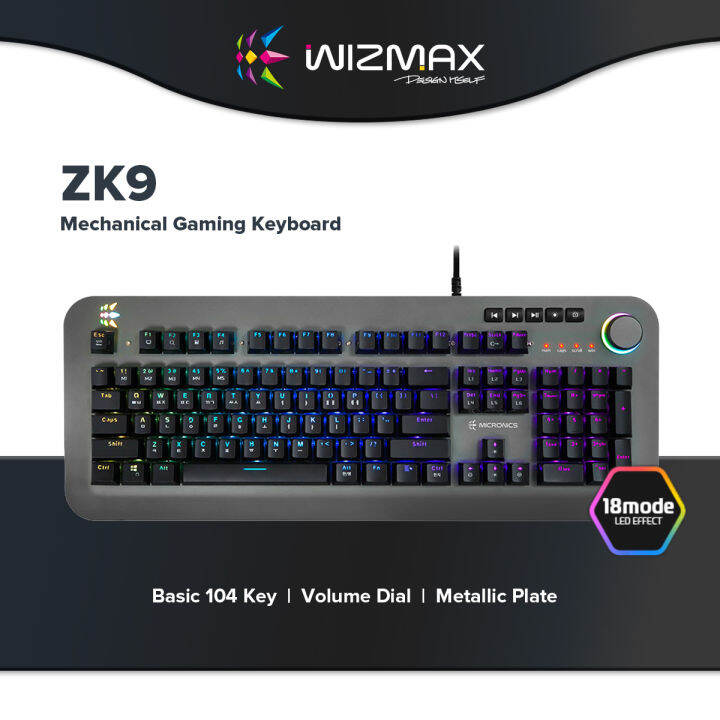 Manic ZK9 Gaming Mechanical Keyboard | Lazada PH