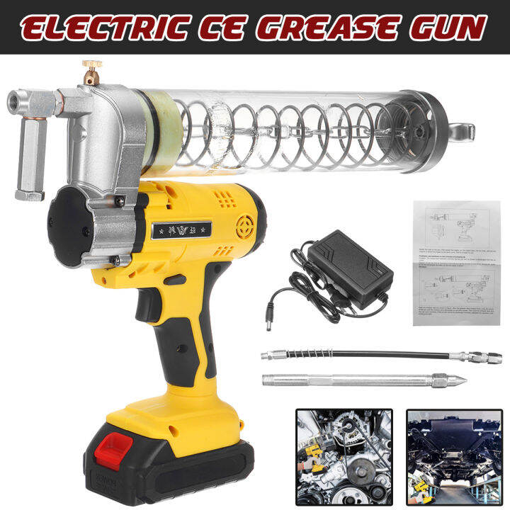 24V 600CC Rechargeable Electric Lithium Grease Machine 20000mAh High ...