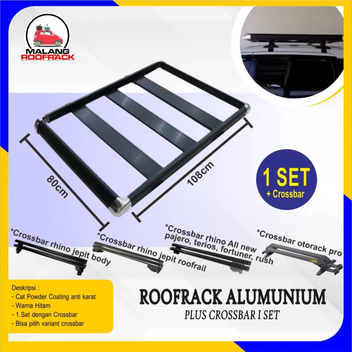 Alumunium Rak Atas Mobil Roofrack Cargo (RAK SAJA) | Lazada Indonesia