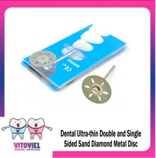 Dental Ultra-thin Double and Single Sided Sand Diamond Metal Disc ...
