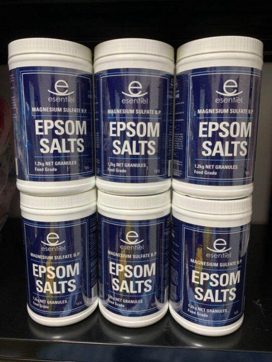 Esentiel Epsom Salt magnesium sulfat 1,2 Kg - FOOD GRADE | Lazada Indonesia