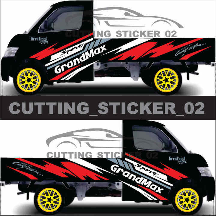 STIKER PICK UP GRANMAX STIKER MOBIL DAIHATSU PICKUP GRANDMAX ESPASS ...