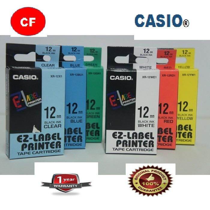 Casio Label Tape 12mm | Lazada