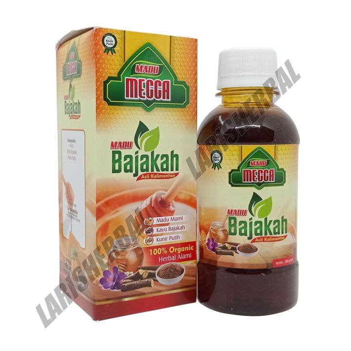 Paket 2 Botol Mecca - Madu Bajakah Bajaka Kalimantan 280 Gram | Lazada ...