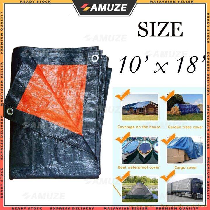 JUMBO PE Tarpaulin Sheet Canvas Waterproof Ready Made Cover Lorry ...