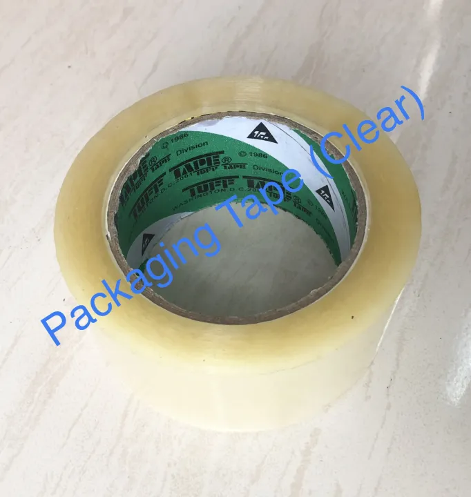 CLEAR PACKAGING TAPE (2 INCHES X 100 METERS) | Lazada PH