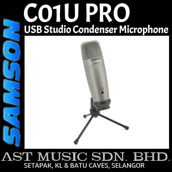 Samson CO1U PRO USB Condenser Microphone | Lazada