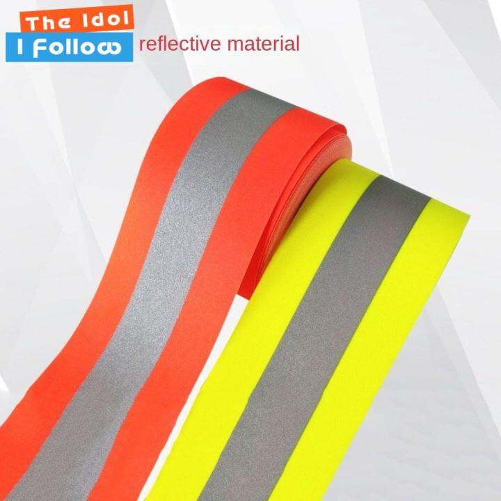 THE IDOL Webbing Warning Belt For Clothes Sew Webbing Ribbon Reflective ...