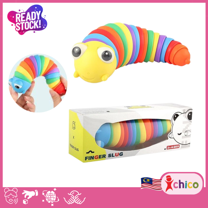 WIGGLY CATERPILLAR SLUG SENSORY for KIDS | Lazada