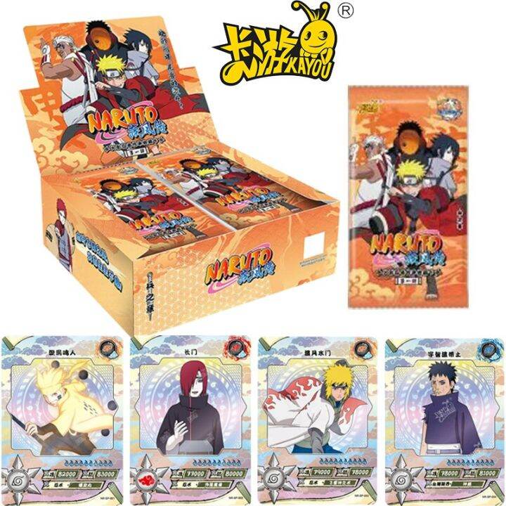 KAYOU Genuine Anime Naruto Cards The Chapter Of Soldiers Full Set ...