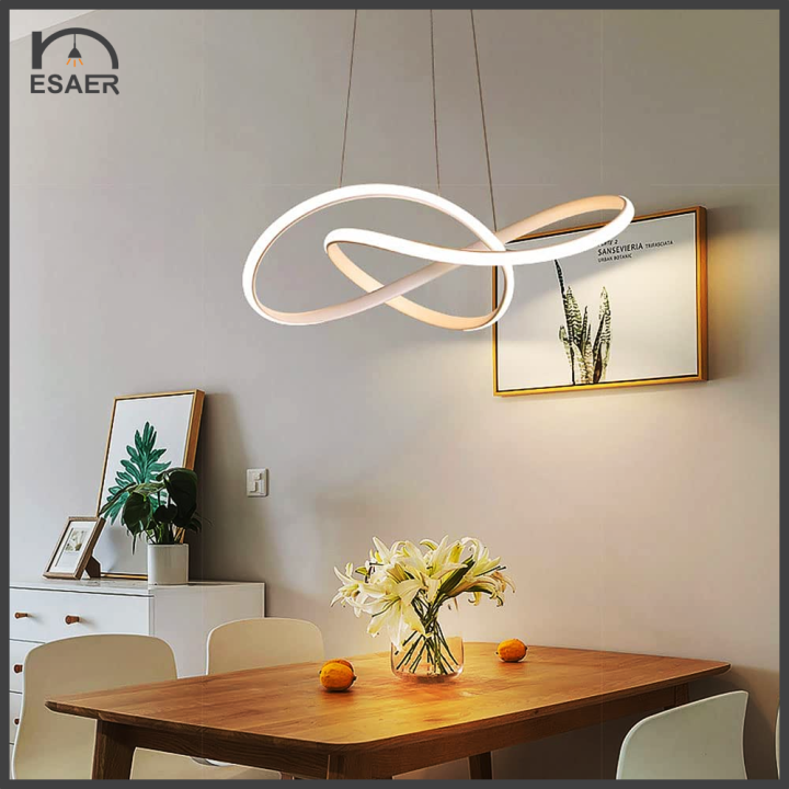ESAER [WITH FREEBIE] Chandelier Net Ceiling Light Luxury Restaurant ...