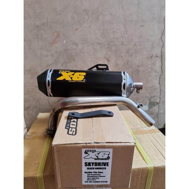 EXOS X6 Silent Pipe Skydrive 125 | Lazada PH