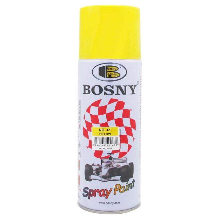 BOSNY Spray Paint Yellow #21 | Lazada PH