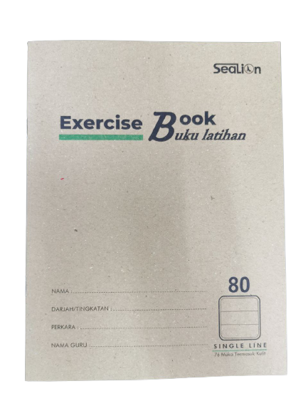 F5 SINGLE LINE NOTEBOOK GARIS SATU 80M/S FOR SCHOOL(🔥READY STOCK🔥) | Lazada