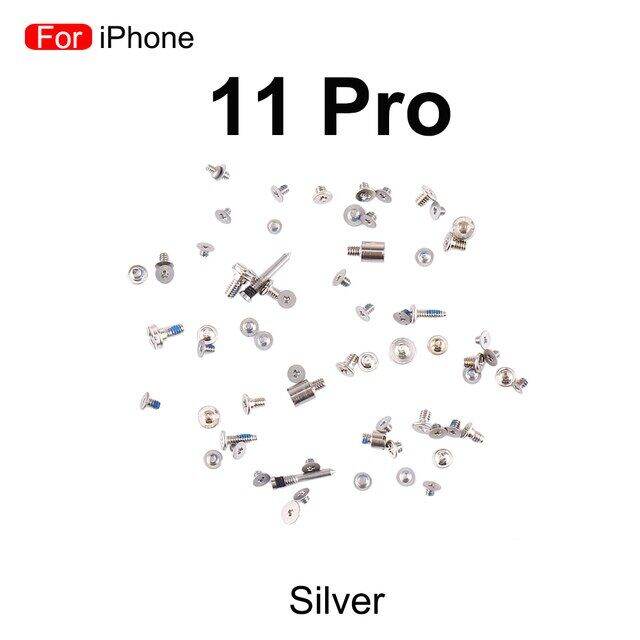 For iPhone 11 / 11 PRO / 11 Pro Max Full Set Screws Middle Bottom Frame ...