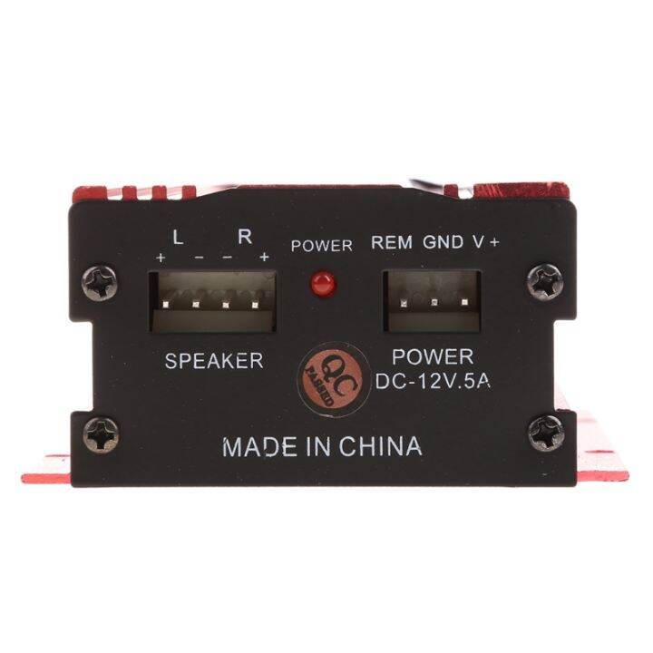 Mini Hi-Fi 500W 2 Channel Stereo Audio Amplifier For Car Auto ...