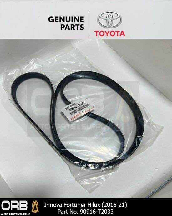 Toyota Fortuner Innova Hilux ( 2016 - 2021 ) - Timing Belt Drive Belt ...