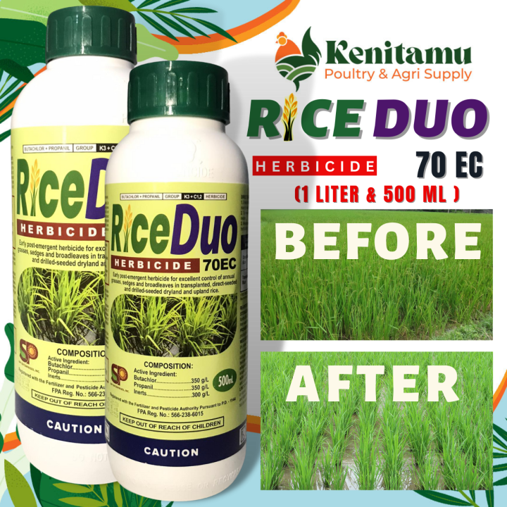 RICE DUO 70 EC HERBICIDE (1000 ML & 500 ML) | Lazada PH
