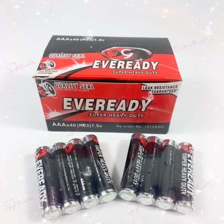 battery Eveready Super Heavy Duty Battery AA AAA (pre box) | Lazada PH
