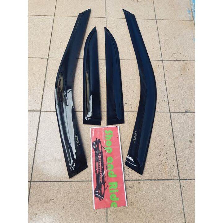 Mitsubishi Lancer Itlog 1993 1994 1995 1996 Door Rain Visor / Window ...