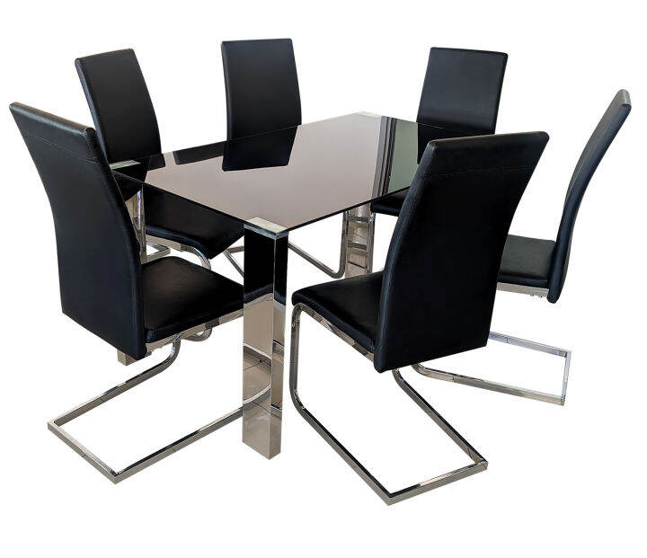 Homemaker Furtuniture Lexus 1+6 Dining Set | Lazada PH