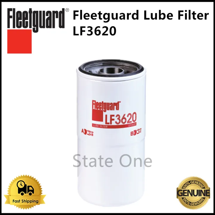 FLEETGUARD Lube Filter | Oil Filter LF-3620 | LF 3620 | LF3620 | Lazada