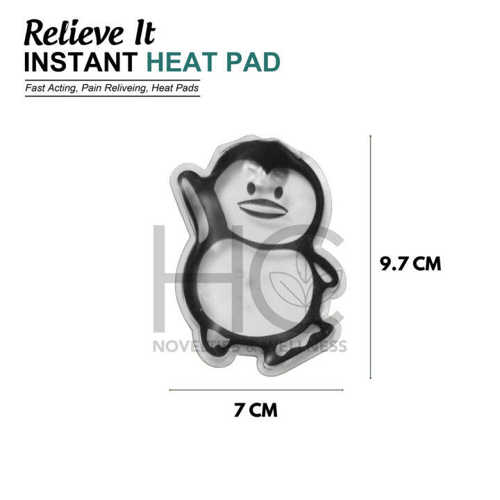 Magic Heat Pad - Penguin Relieve It™ Hot / Cold Compress for Instant ...