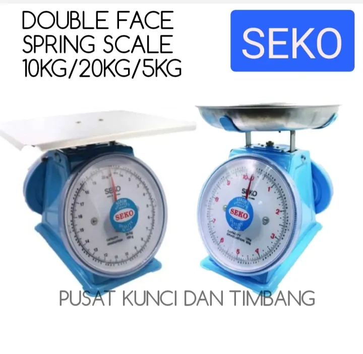SIRIM PATTERN APPROVAL SEKO PENIMBANG 20KG SPRING SCALE | Lazada