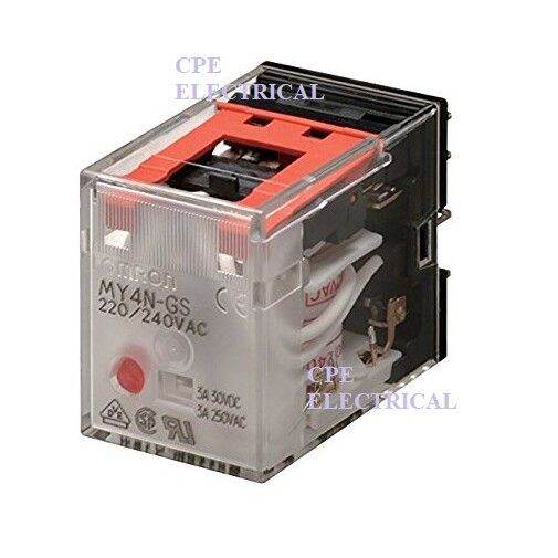 OMRON -RELAY 14PIN 110V-MY 4N-GS 14PIN | Lazada