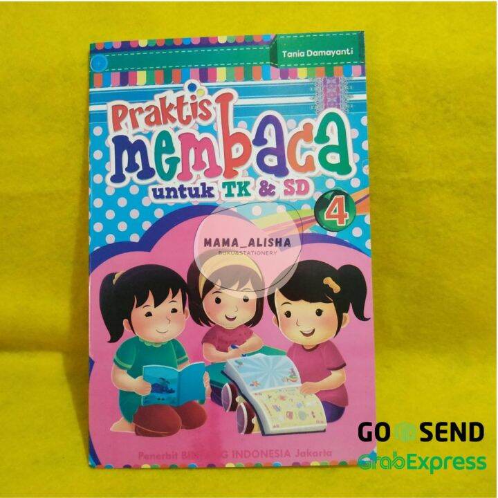 Buku Praktis Membaca Jilid 4 untuk Anak TK PAUD dan Pra SD | Lazada ...