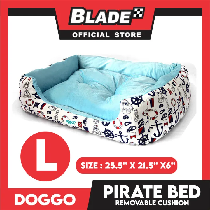 Doggo Pirate Bed (Large) Pet Sleeping Bed Dog Bed Pirate Theme | Lazada PH