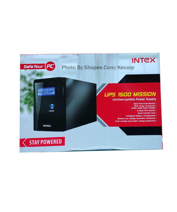 Intex UPS 1500VA with LCD Display | Lazada PH