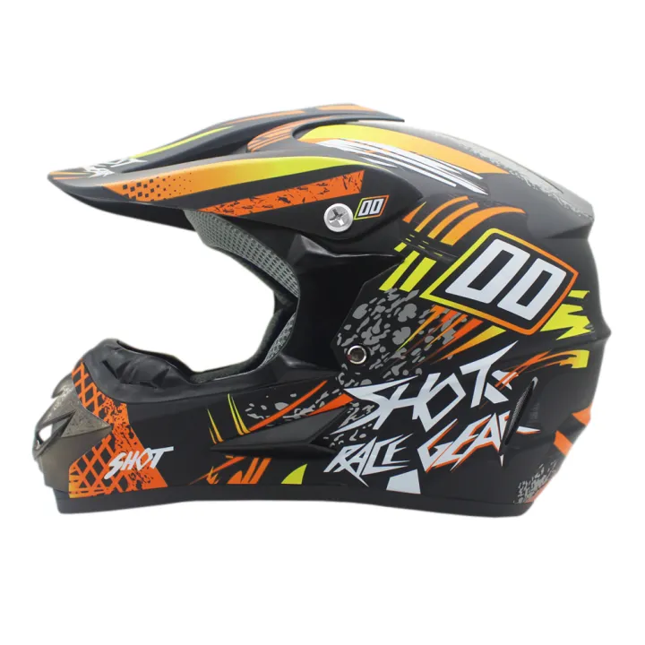 Motorcycle Motocross helmet motor full face helmet cod M210 | Lazada PH