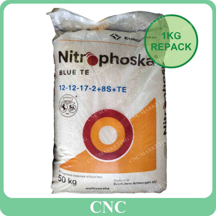 [REPACK] 1KG Behn Meyer Nitrophoska NPK Blue/Green 12-12-17 15-15-15 ...