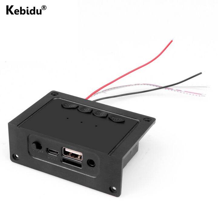 2X5w Amplifier MP3 Decoder Board 5.0 Bluetooth Receiver Car Audio Kit ...