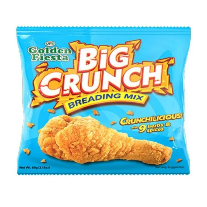 UFC Golden Fiesta Big Crunch Breading Mix 60grams per pack for your ...