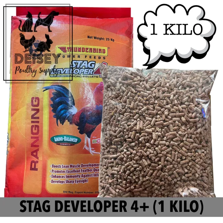 THUNDERBIRD STAG DEVELOPER 4+ FOR GAMEBIRDS 4 MONTHS UP (1 KILOGRAM ...