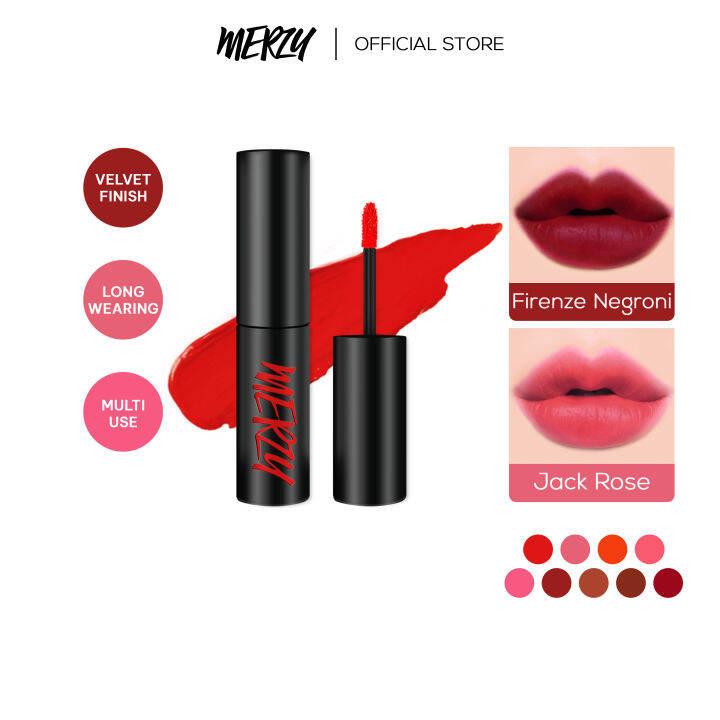 Merzy The First Velvet Tint [long lasting, velvet, pigmented, Korean ...
