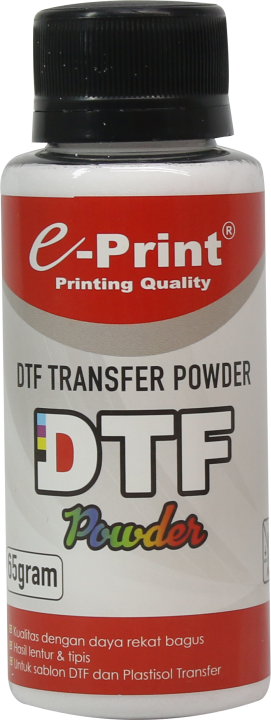 Bubuk Powder DTF Tansfer Print Sablon e-Print 65 Gram | Lazada Indonesia