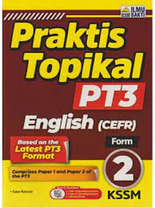 Praktis Topikal Pt3 English Cefr Form 2 Lazada