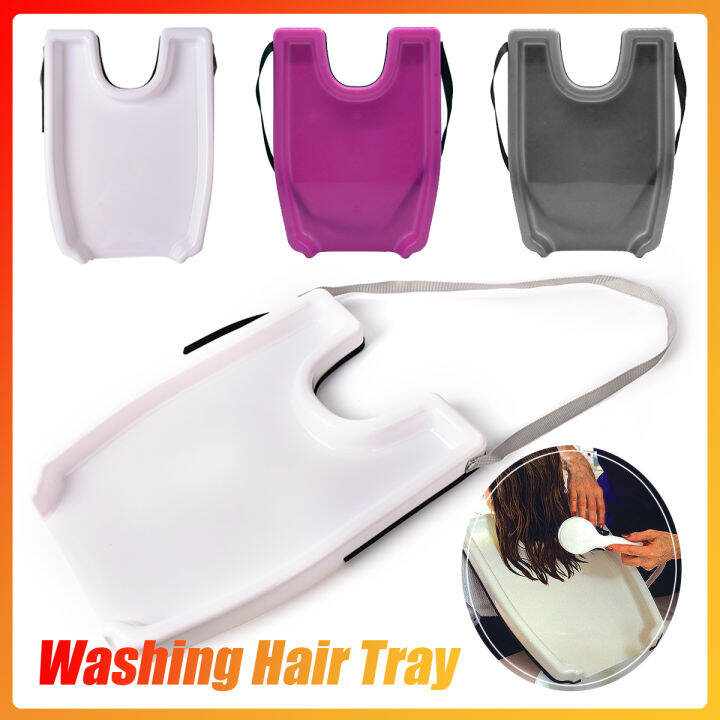 Portable Shampoo Tray Washing Hair Sink Basin for Patient Elderly Salon ...